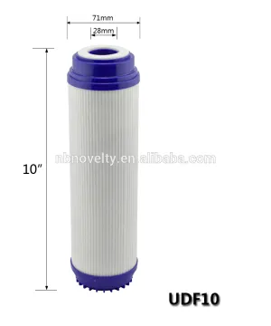 10 Inch Udf/gac Granular Activated Carbon Filter Cartridge, High Quality 10 Inch Udf/gac ...