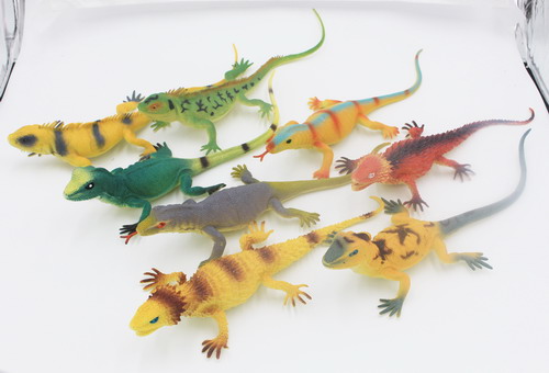 Plastic Pvc Lizards 12 Inches Assortment, High Quality Plastic Pvc ...