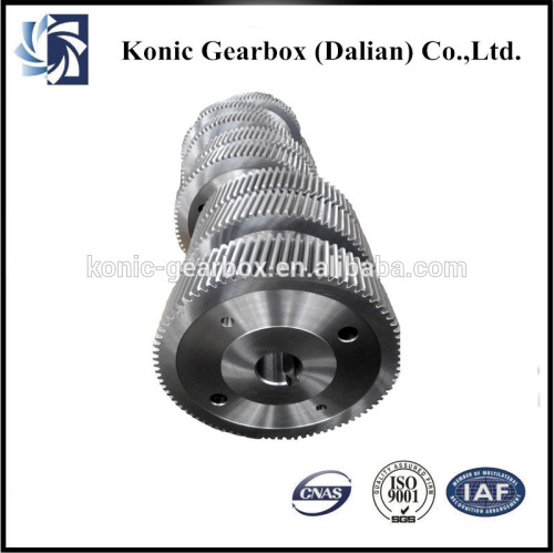 Wind Turbine Helical Gear Transmission Gearbox Parts, High Quality Wind ...