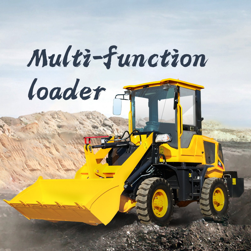 Earth-moving Machinery Mini Tractor Towable Backhoe Loader