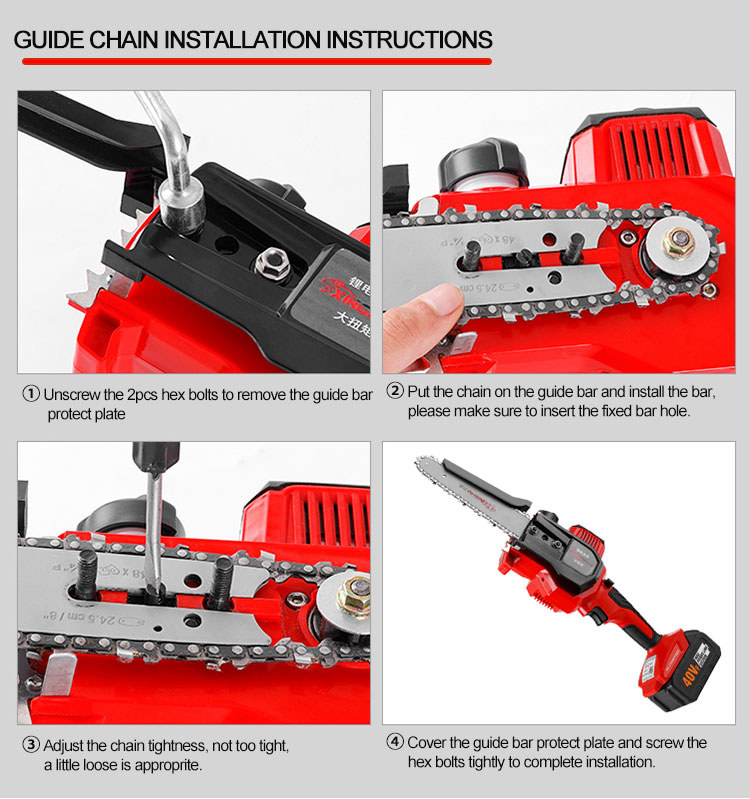 Xinghu Electric Lithium Battery Long Reach Pruning Pole Chainsaw, High ...