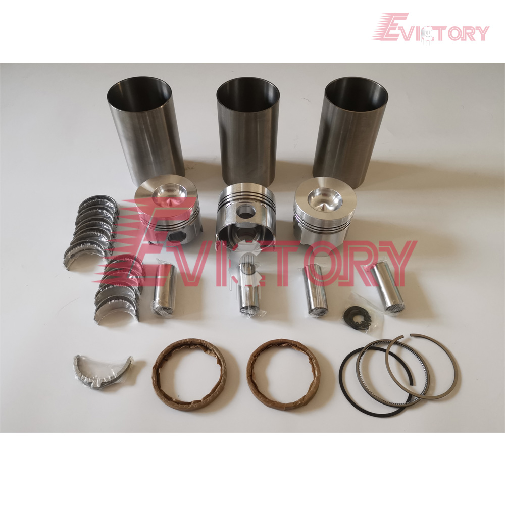 Yanmar 3tne84 Rebuild Overhaul Kit Gasket Bearing Piston, High Quality Yanmar 3tne84 Rebuild ...