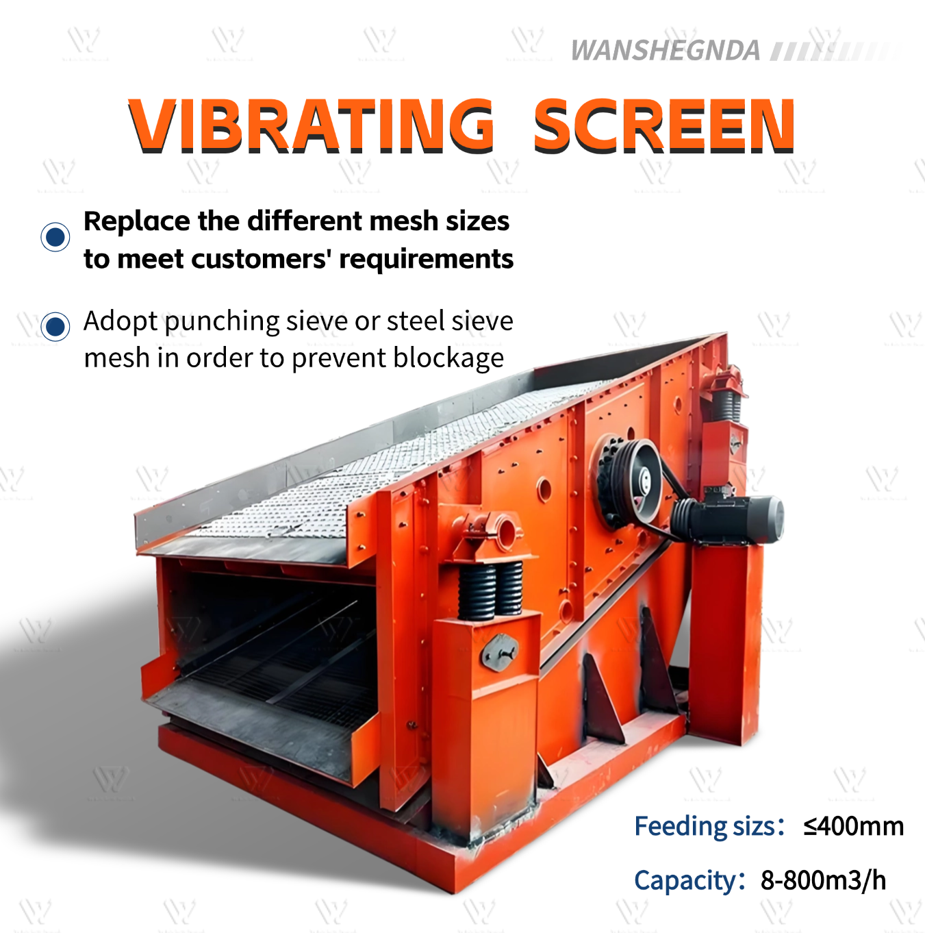 Vehicle Mounted Double-layer Gravel Line Stone Vibrating Screen, High ...