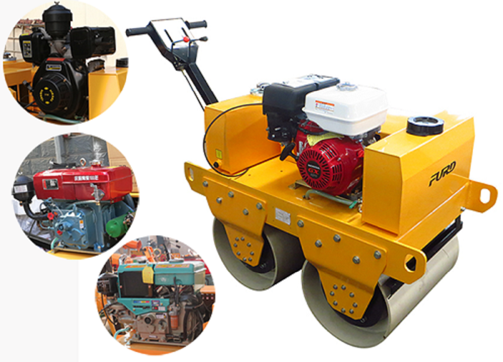 550Kg Baby Hand Road Roller Compactor