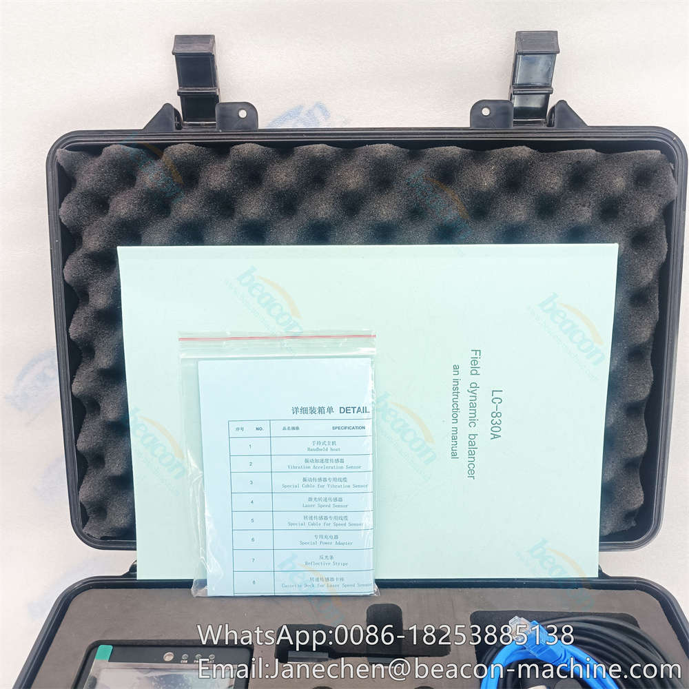 Bc830a High Precision Field Dynamic Balance Tester & Vibration Analyzer ...