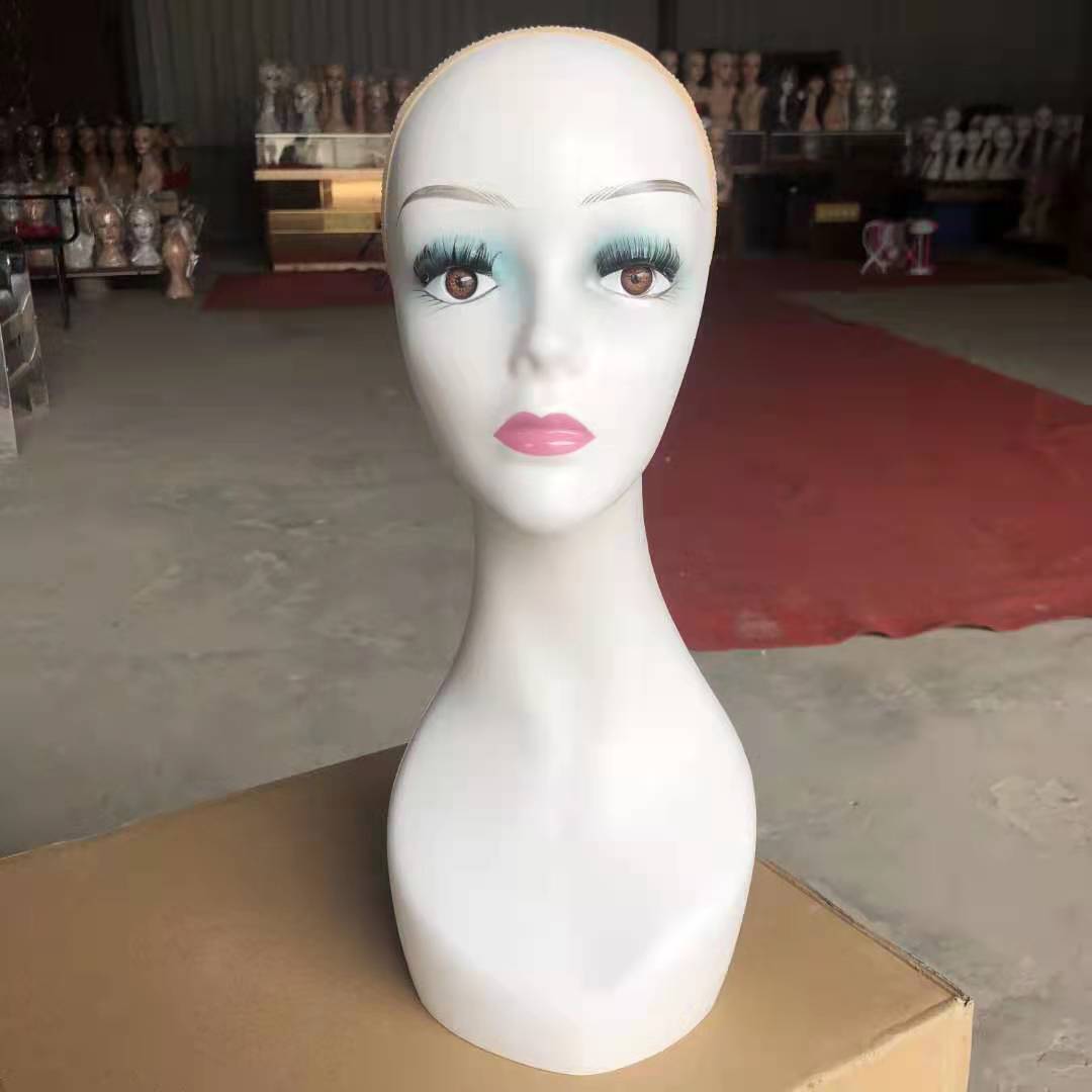 Wig Model Head Pvc Stand Manikin Head Realistic Mannequin Head Bust Wig ...