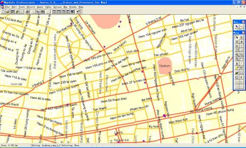 Vietnam Digital Mapinfo Map Esri Shp Format Map (vietnam), High Quality ...