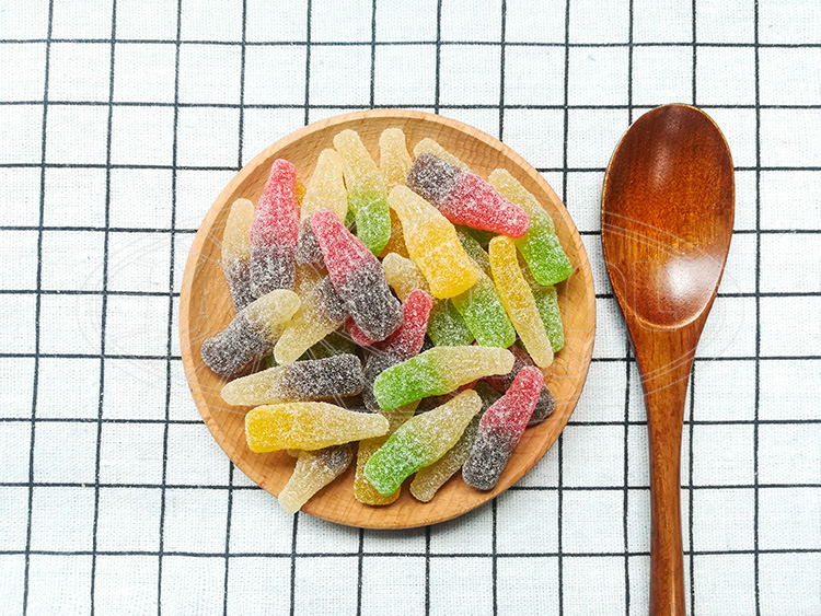 Cola Bottle Halal Sour Soda Candy Multi Flavour คุณภาพสูง Cola Bottle ...