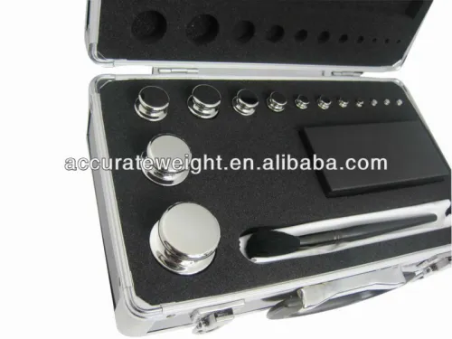 1mg-1kg Standard Weights For Calibration With Aluminium Set Box, High Quality 1mg-1kg Standard ...