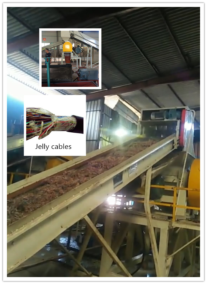 Jelly And Telecom Cable Recycling Plant, High Quality Jelly And Telecom Cable Recycling Plant on ...