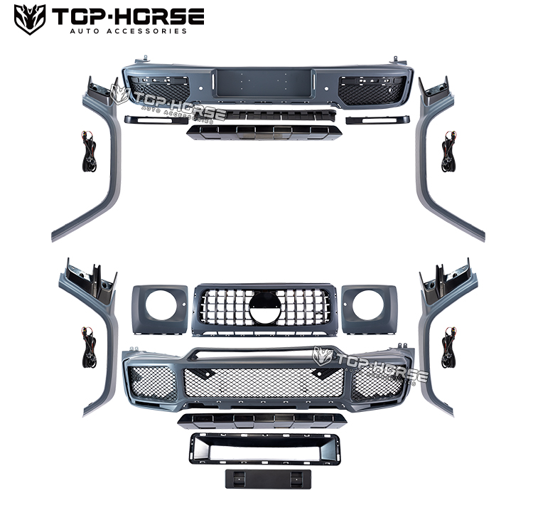 Brabu-s Body Kit For G-class W463a Bumper Fender Flare Grille, High ...