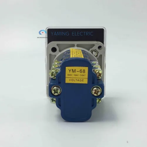 3 Phase Changeover Switch Voltmeter 7 Position 16a 600v Manual Transfer ...