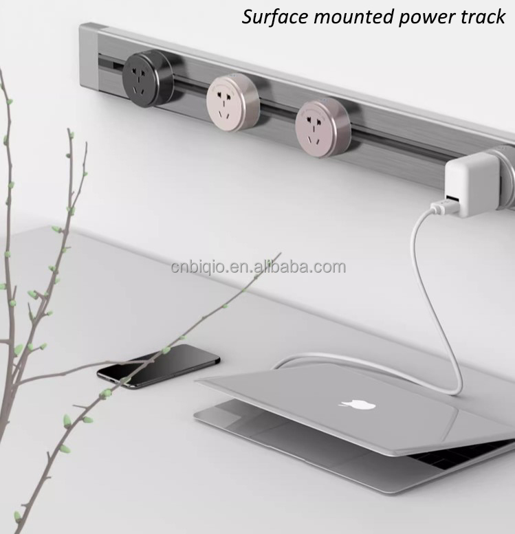 Biqio Track Socket Outlet Wall Mount Power Strip, High Quality Biqio ...