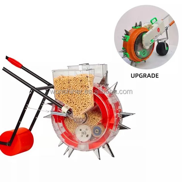 Hand Pushed Compact Corn Seeder And Fertilizer Planter, High Quality ...