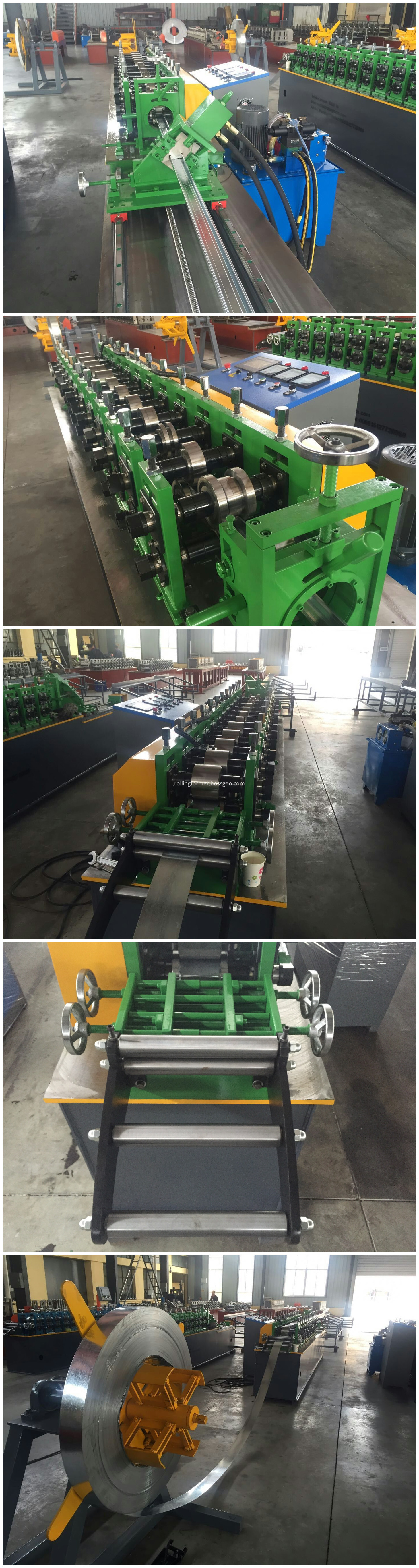 45m/min No-stop Cutting Galvanized Steel C Stud Channel Forming Machine ...