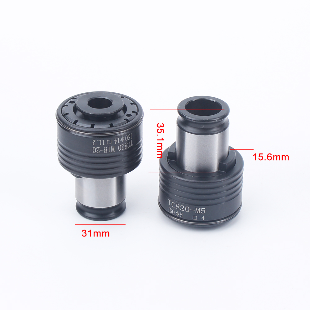 Pneumatic Tapping Collets Chucks With Overload Protection - Iso M3-m24 ...