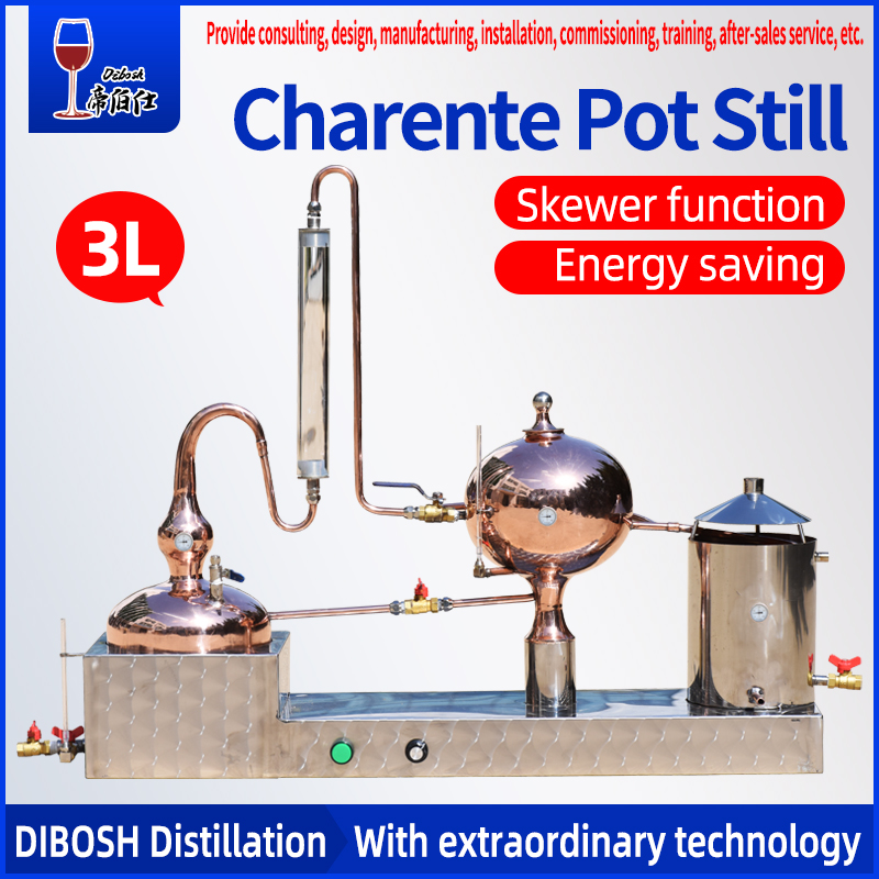 Copper Alembic Distiller Set - Handmade Distillation Equipment, High ...