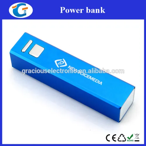 2600mah Metallic Mini Portable Custom Round Power Bank, High Quality ...