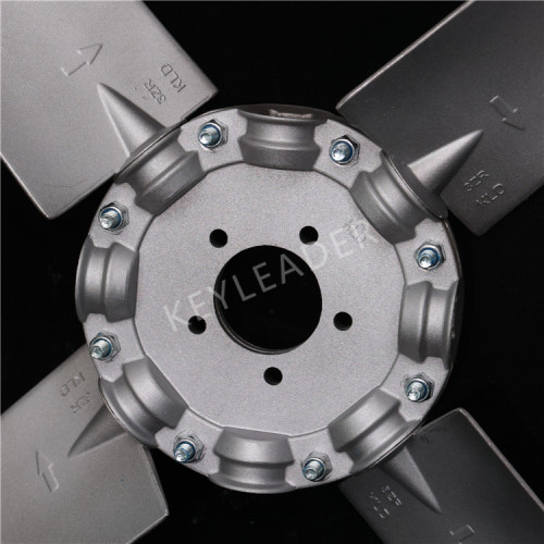 4 Blade Axial Fan Impeller For Air Compressor, High Quality 4 Blade ...