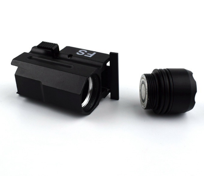 20mm Rail Mounted Led Bright Tactical Flashlight, High Quality 20mm ...