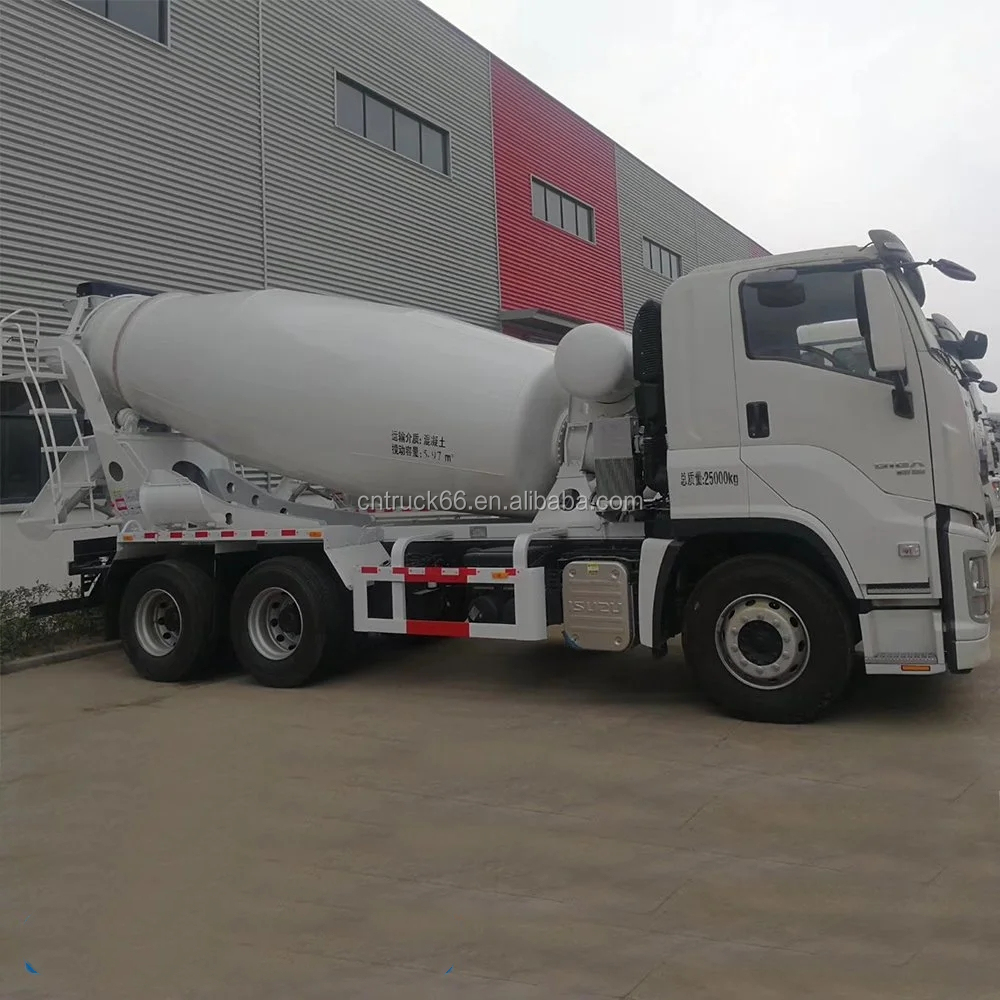 6x4 Japan I-suzu 10m3 12m3 Concrete Mixer Truck For Sale, High Quality ...