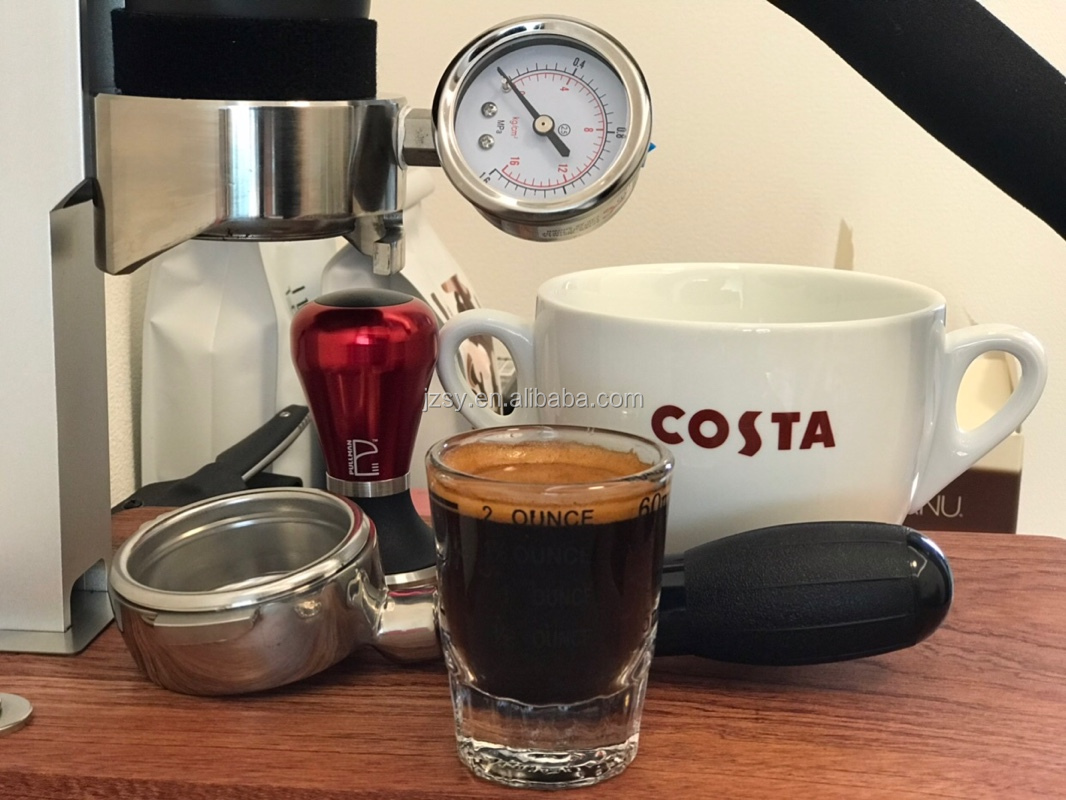 Jzsy Stainless Steel Hand Press Lever Espresso Coffee Machine, High ...