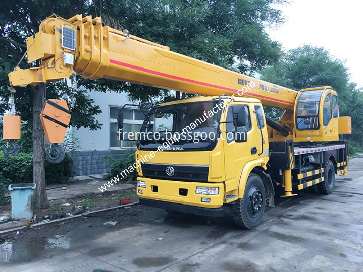 Dongfeng Chassis Truck Crane Dijual, kualitas tinggi Dongfeng Chassis ...