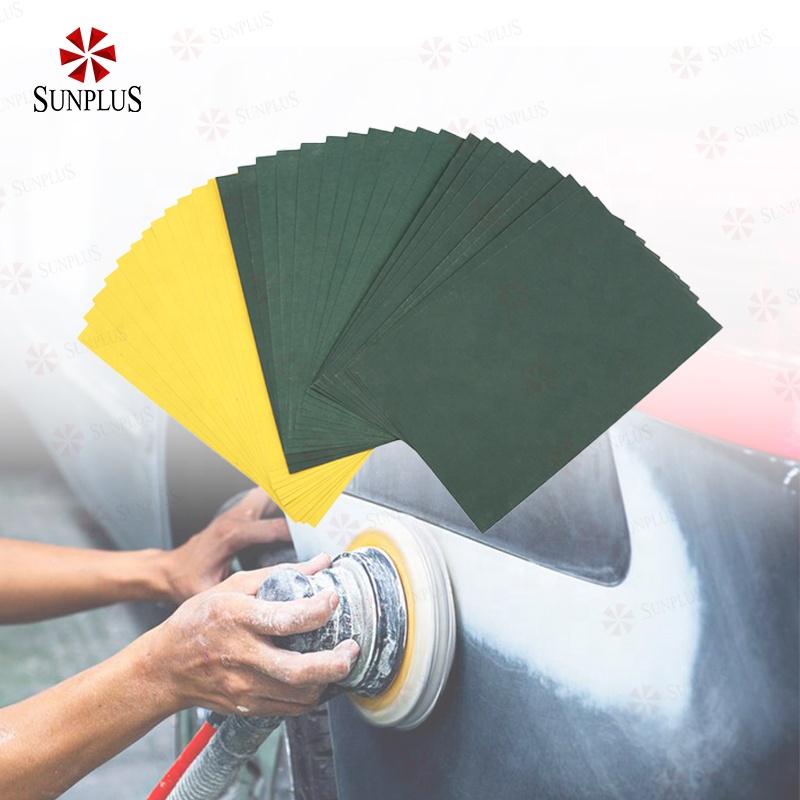 Automotive Silicon Carbide Abrasives Wet Sanding Sandpaper, High ...