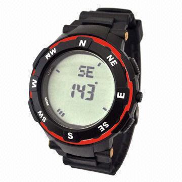 Multifunction Watch, Digital Compass Function Passed Rohs And Ce ...