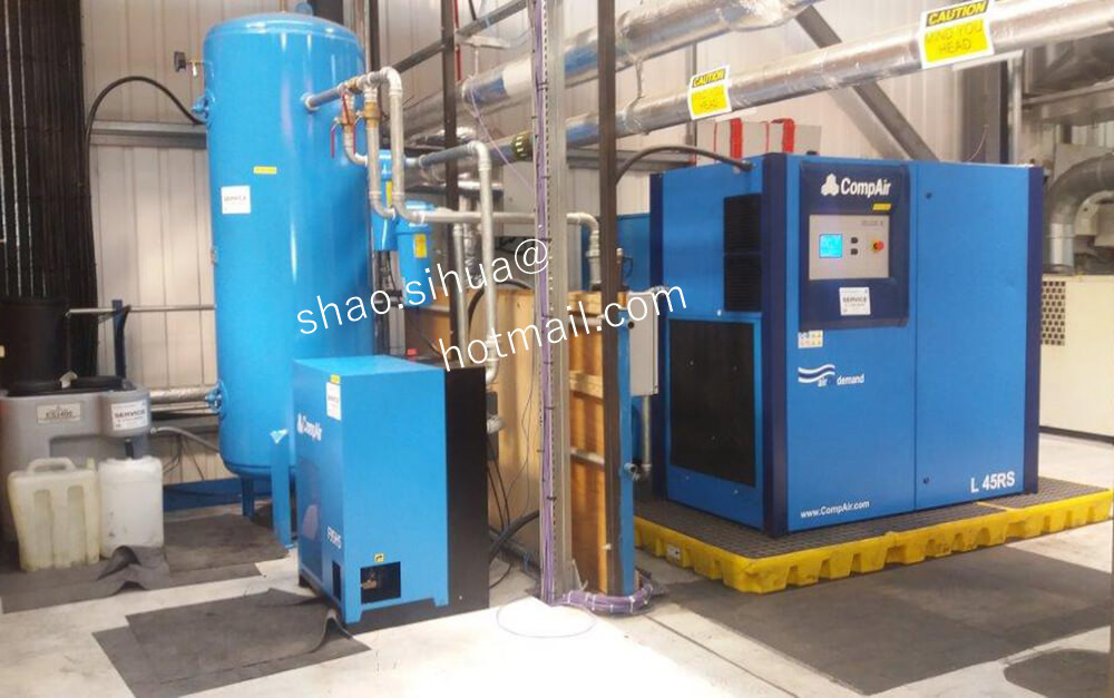 Compair L02 - L05 คอมเพรสเซอร์สกรูสกรูความเร็วคงที่ 2 - 5 Kw คุณภาพสูง ...