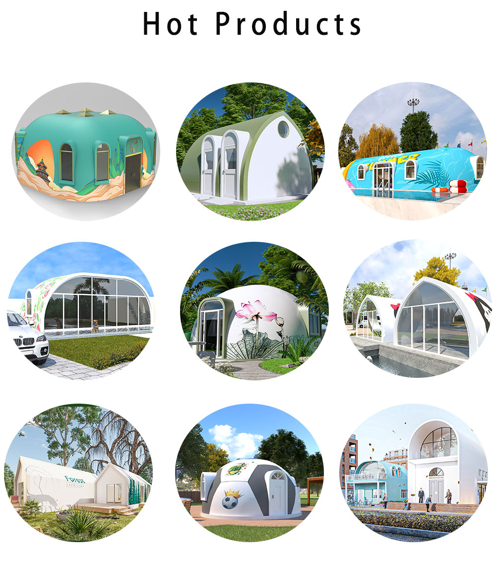 Geodesic Dome House: Polystyrene Modular Luxury Waterproof Glamping ...