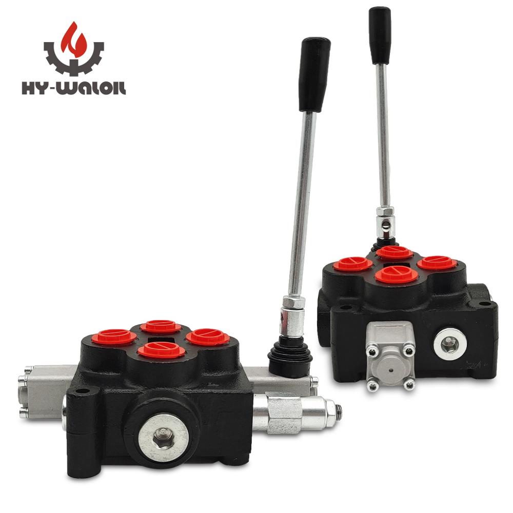25gpm Double Acting Hydraulic Monoblock Control Valve, High Quality ...