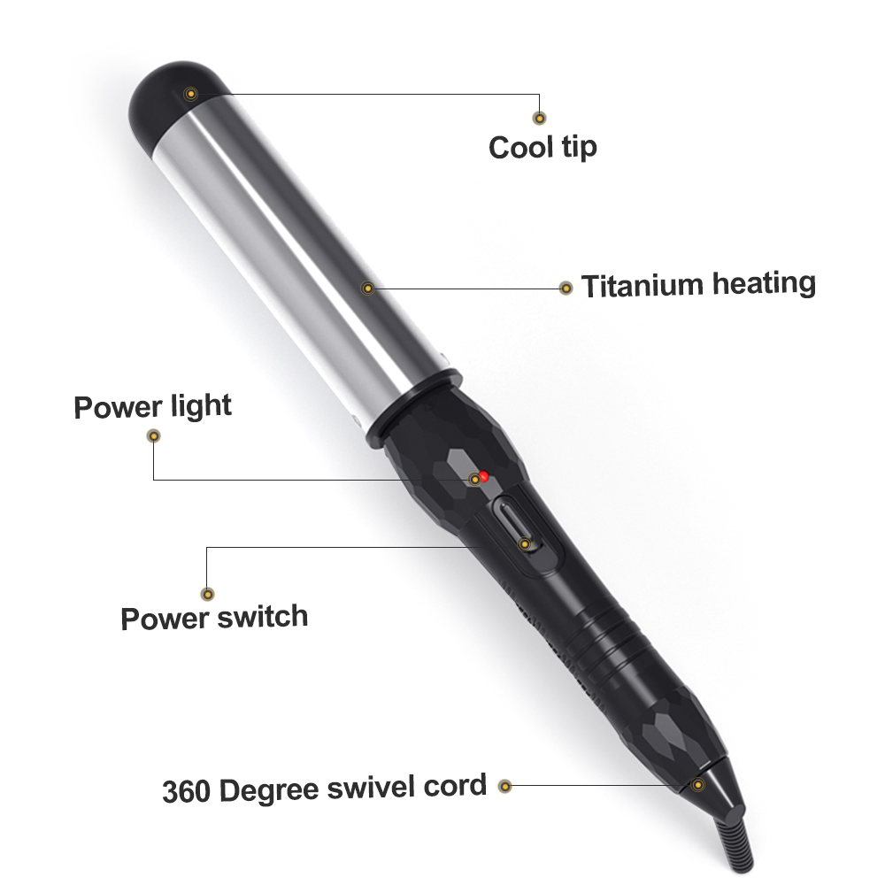 Oem Titanium Barrel Hair Curling Irons & Wands - Professional 13mm-32mm ...