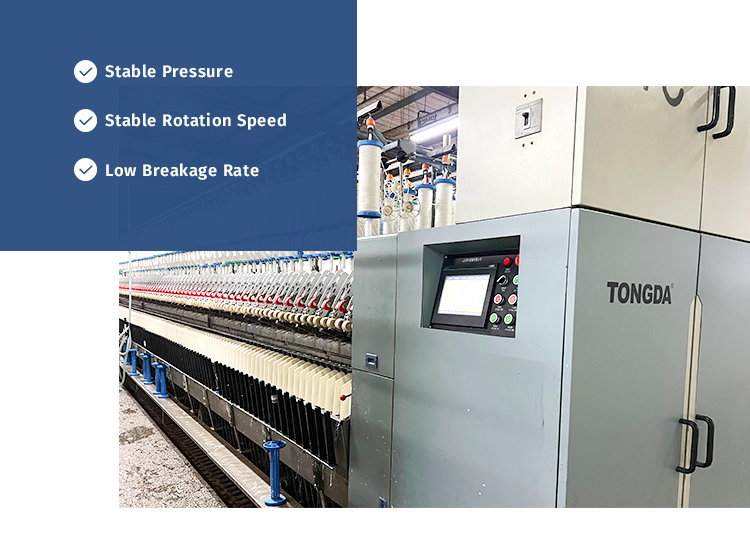Tongda Fx526 Wet Ring Spinning Machine For Flax Yarn Production, High ...