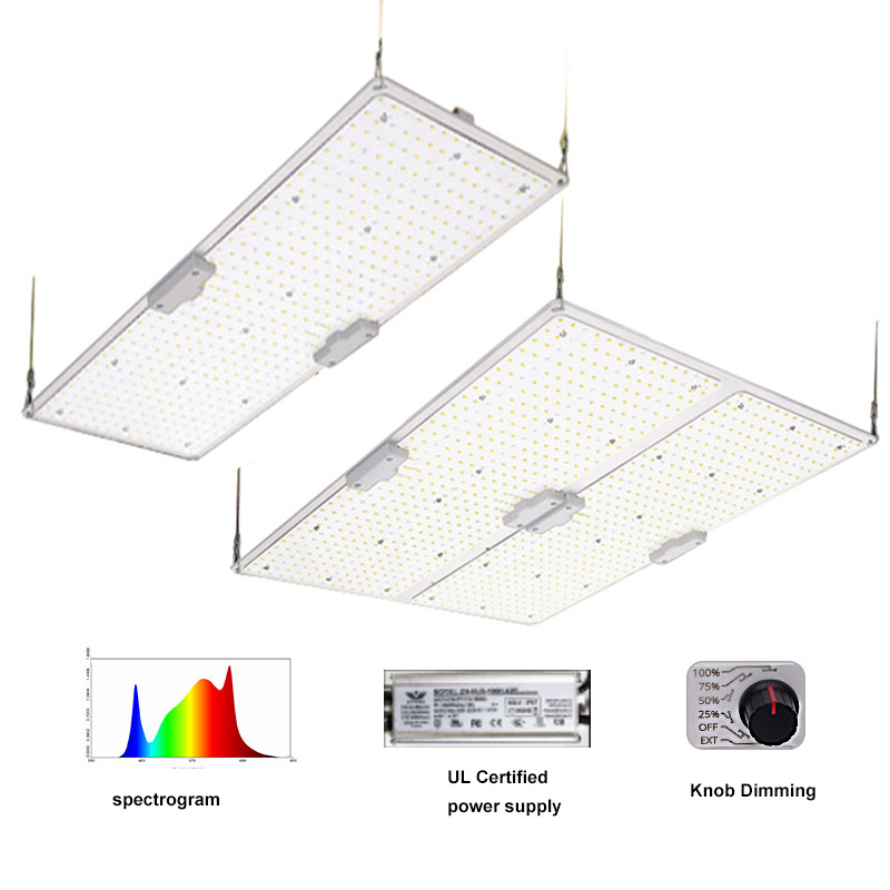 High Ppf Ip65 Dimmable Led Grow Panels - 240w To 1000w Full Spectrum Uv ...