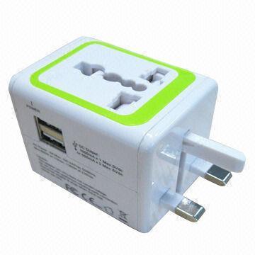 Universal Travel Adapter, Power Up Gears Through Ac Power Port And Usb ...