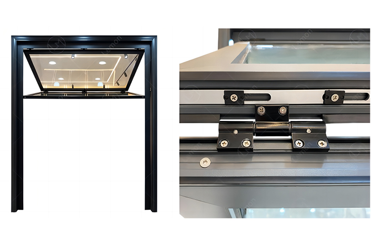 Modern Aluminum Vertical Folding Sliding Glass Windows, High Quality ...