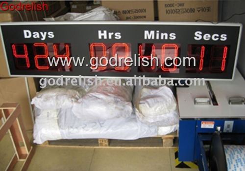 Large Led Timer Digital Countdown Clock Timer High Quality Large Led