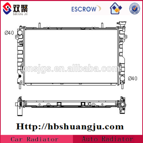 Auto Parts Car Radiator Pa66-gf30 For Chrysler, High Quality Auto Parts ...