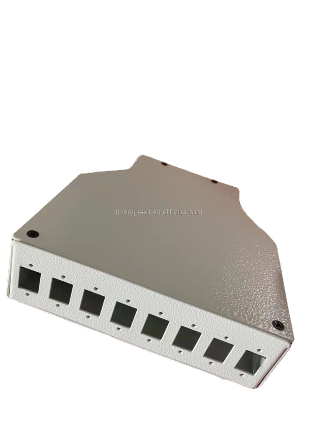 8-port Metal Terminal Box With Fiber Din Rail Metal Box, Duplex Lc ...