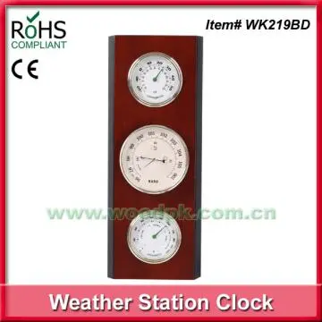 Weather Station Decorative Barometer Thermometer Hygrometer, High ...