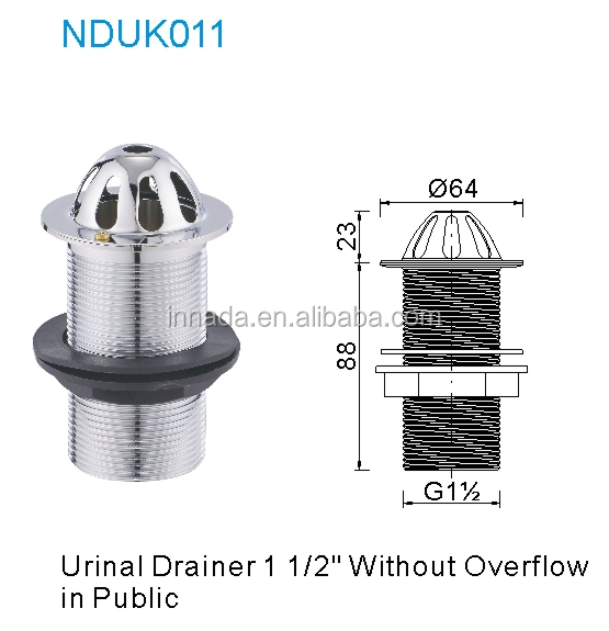 Uk Drainer Round Brass Public Urinal Drain, High Quality Uk Drainer ...