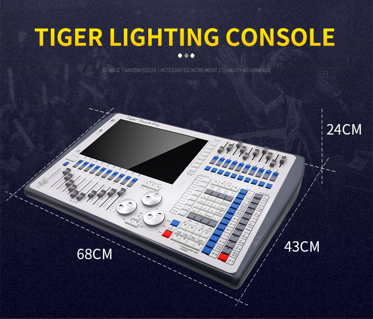 Dmx Tiger Touch Console Stage Lighting Controller, kualitas tinggi Dmx ...