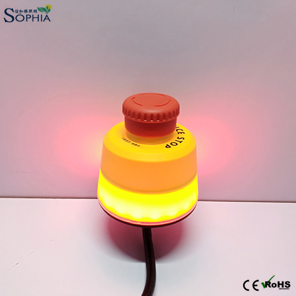 80mm 12-30v Illuminated Emergency Stop Push Button, High Quality 80mm ...
