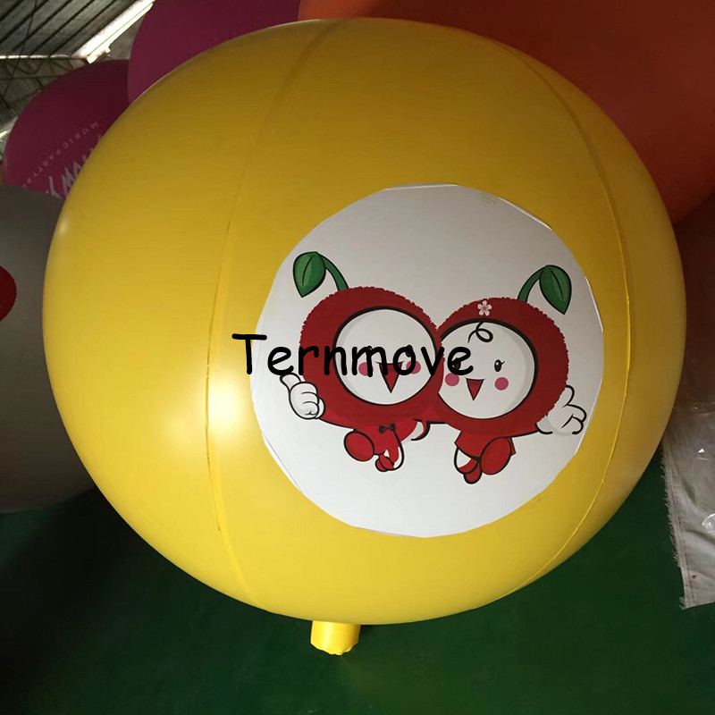 4m 3.5m Giant Inflatable Balloon Colorful Advertising Helium Balloons ...
