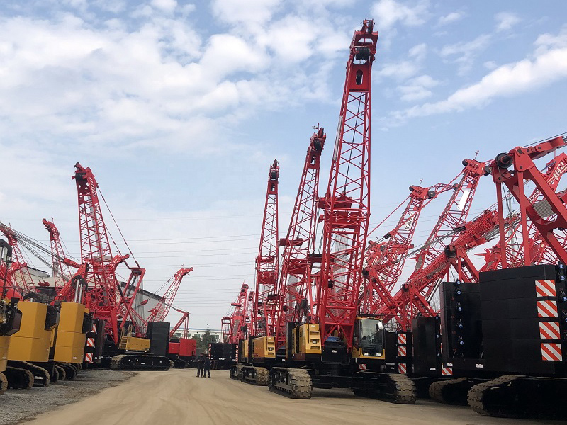 320 Ton Crawler Crane With Versatile Boom System: For Sale, High ...