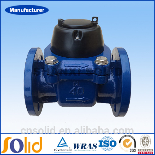 Removable Element Dry Dial Woltmann Ultrasonic Flanged Type Water Meter ...