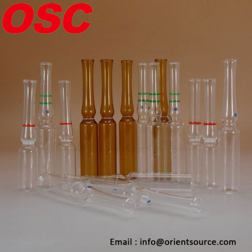 Chemical Medicated Clear Glass Ampoule, High Quality Chemical Medicated ...