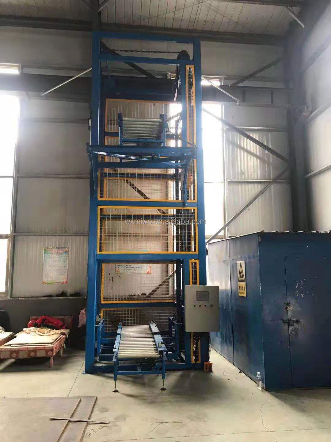 Vertical Pallet Lifter And Box Elevator System For Conveyor Transfer ...
