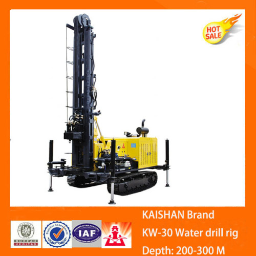 Kw30 Series Geothermal Water Well Drilling Rig, High Quality Kw30 ...